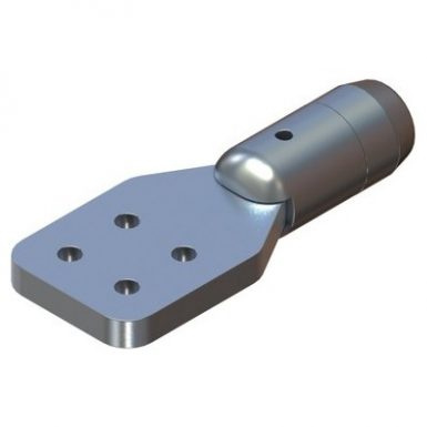 EHV Terminal to Center Formed 4", 4-Hole NEMA Pad - DMC PowerDMC Power ...