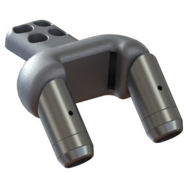 EHV Dual Barrel Terminal to 45° Offset 4", 4-Hole NEMA Pad - DMC ...