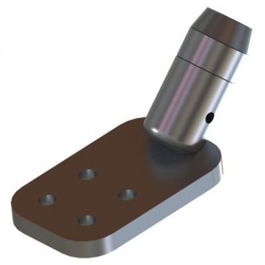 45° Barrel Terminal to 4", 4-Hole NEMA Pad - DMC PowerDMC Power - Next ...